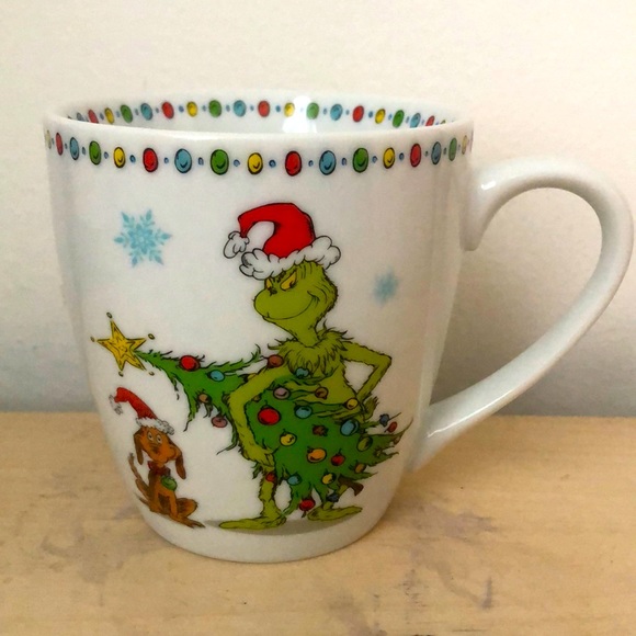 Dr. Seuss | Dining | Dr Seuss The Grinch Ceramic 6 Oz Mug | Poshmark